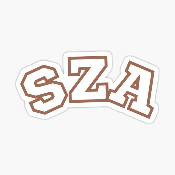 "SZA Varsity Letters SOS Album 2022" Sticker for Sale by Twentyify ...