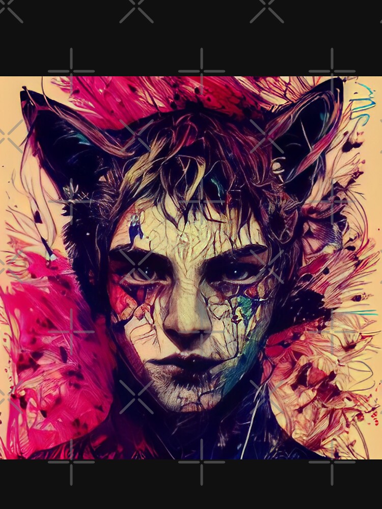 "Aesthetic anime catboy ears drawing" T-shirt for Sale by RecStore ...