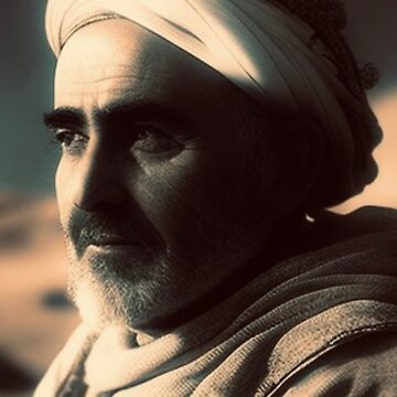 " Mohamed ibn Abd al-Karim al-Khattabi Portrait 3" Art Print for Sale ...