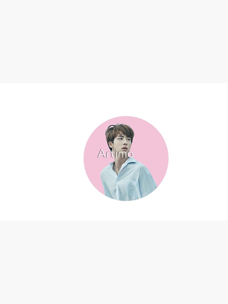 "PINK BTS JIN" Mug by Artimo | Redbubble