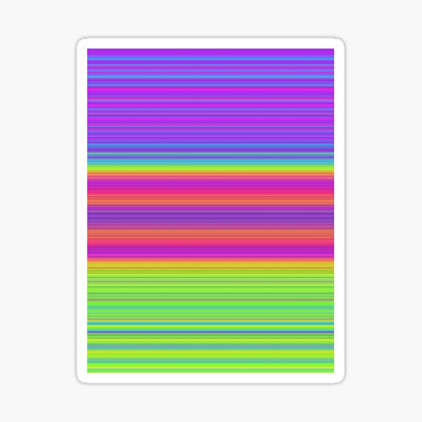 "Spectrum trance. " Sticker for Sale by CContradiction | Redbubble