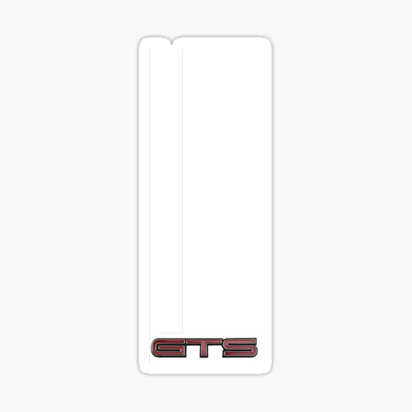 "GTS the white stripe" Sticker for Sale by carter37601 | Redbubble