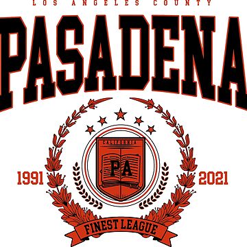 "pasadena" Sticker for Sale by CHRONIN | Redbubble