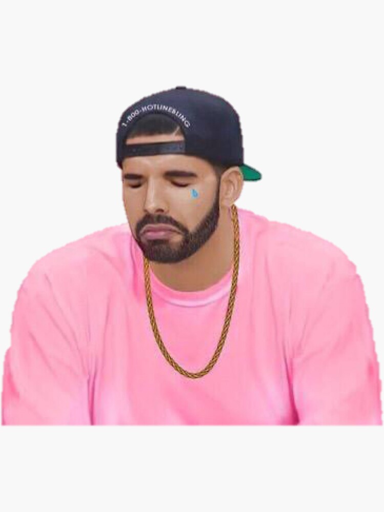 "Drake " Sticker for Sale by fariskaram | Redbubble