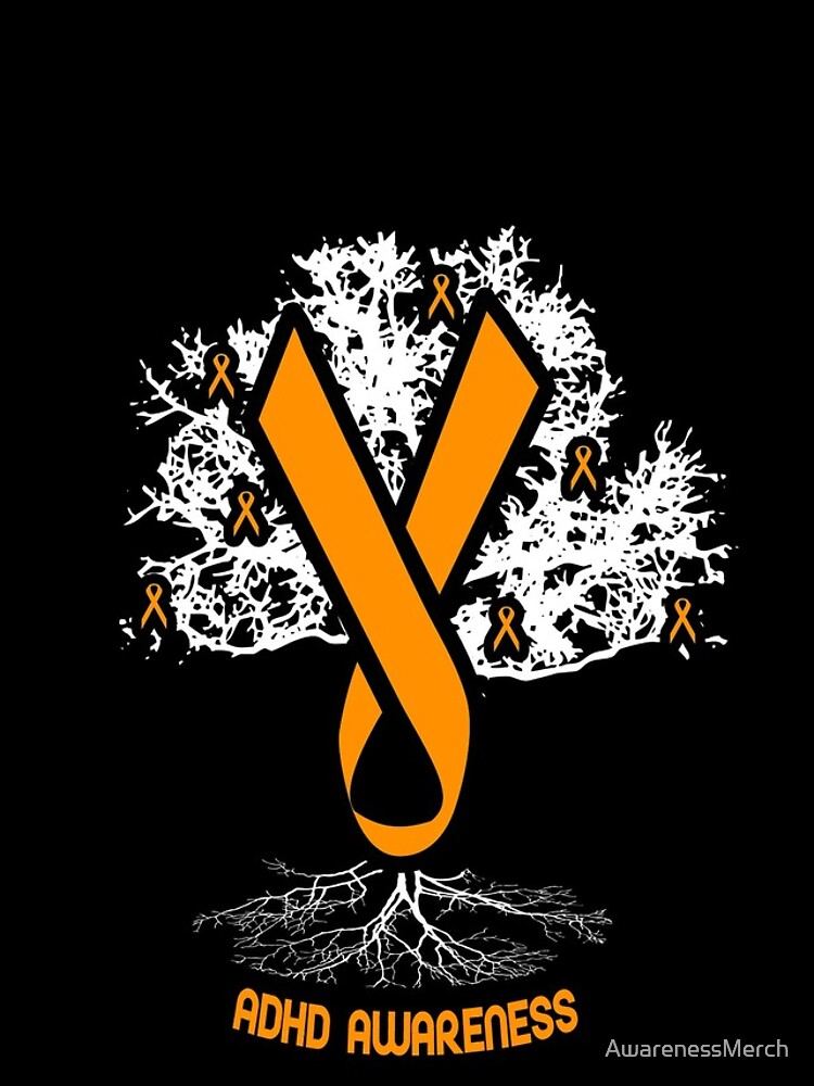 "ADHD Awareness Design" iPhone Case for Sale by AwarenessMerch | Redbubble