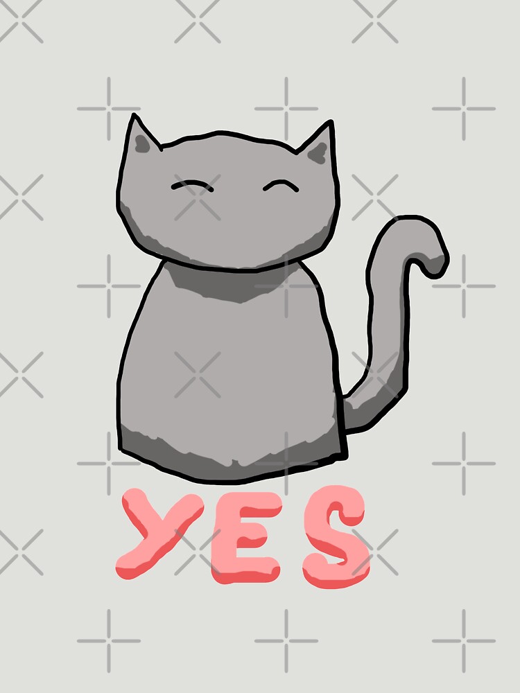 "Are mouthless cats happier cats?" T-shirt for Sale by kennethwcw ...