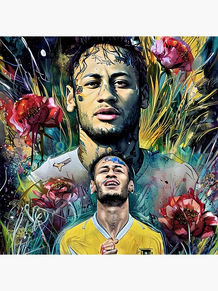 "Double Neymar" Sticker for Sale by bogfl | Redbubble