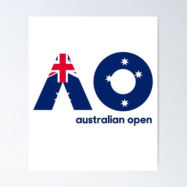 "Australian Open flag" Poster for Sale by Deco-Design | Redbubble