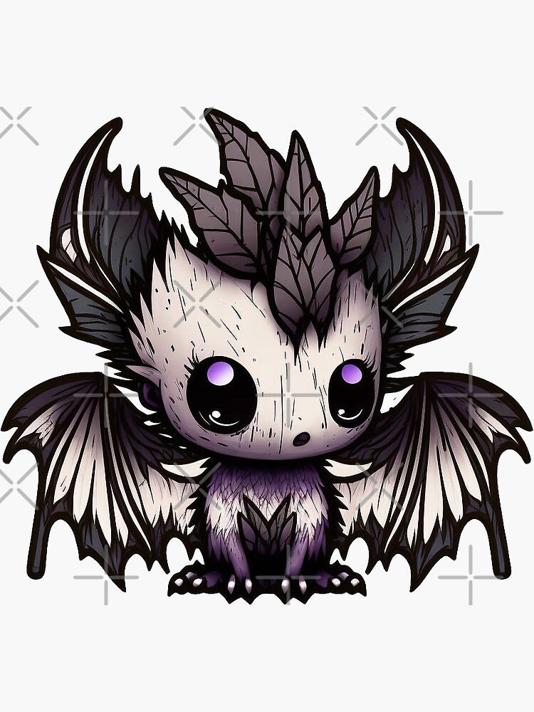 "Goth Bat / Emo Bat / Cute Bat / Kawaii Bat / Bat Sticker - 007" Sticker for Sale by Gothicity ...