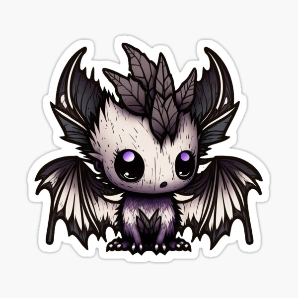 "Goth Bat / Emo Bat / Cute Bat / Kawaii Bat / Bat Sticker - 007 ...