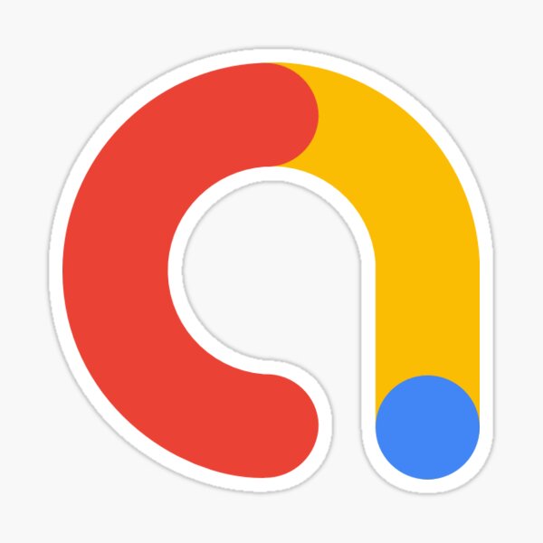 "Google AdMob Icon" Sticker for Sale by Elias de Oliveira | Redbubble