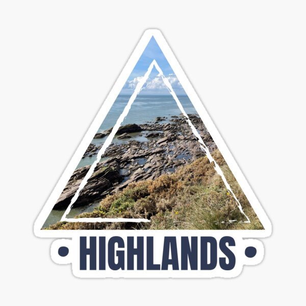 "Highlands, Scotland" Sticker for Sale by ShannonJart | Redbubble