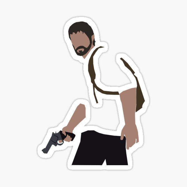 "Joel - The Last of Us " Sticker for Sale by dorkiestman | Redbubble
