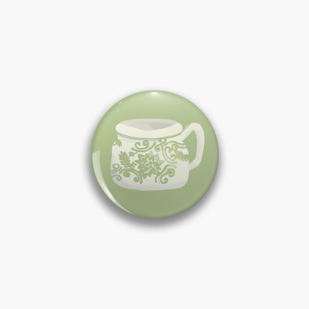 "Transferware Chamber Pot" Sticker for Sale by LochNestFarm | Redbubble