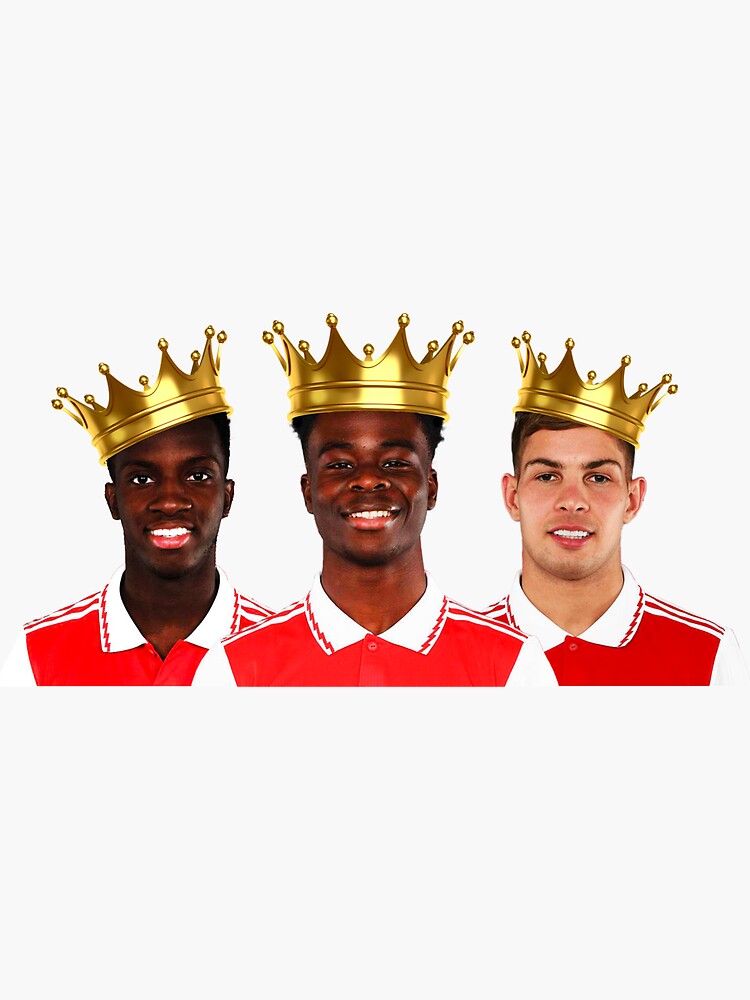 "3 Kings of Hale End (No Text)" Sticker for Sale by TheFinalThird ...