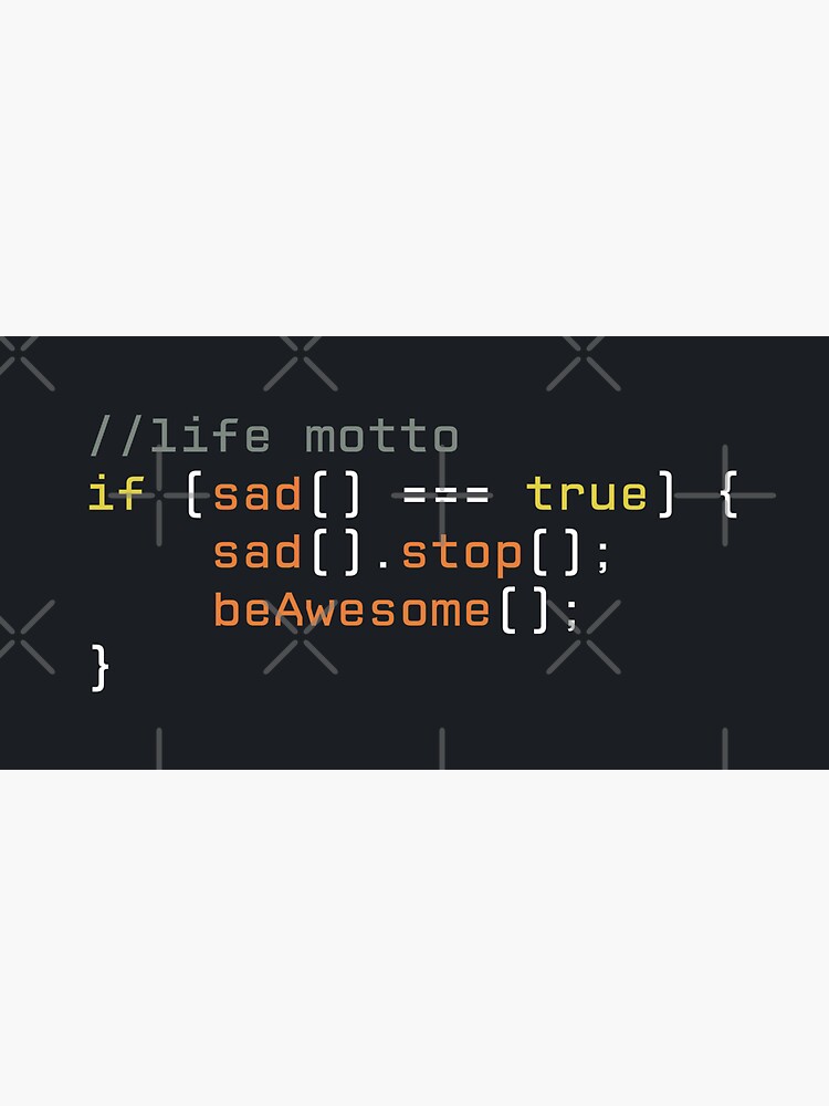 "Barney Life Motto - Funny Programming Jokes" Sticker for Sale by springforce | Redbubble