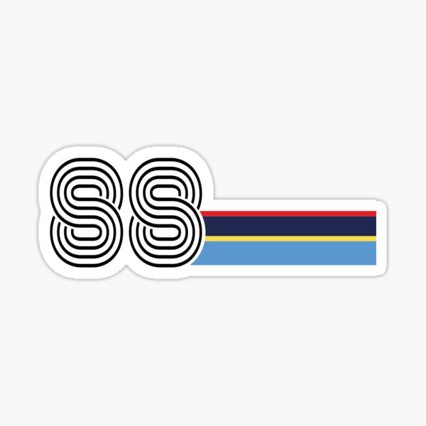 "1988 PTS color" Sticker for Sale by JPA-Graphisme | Redbubble