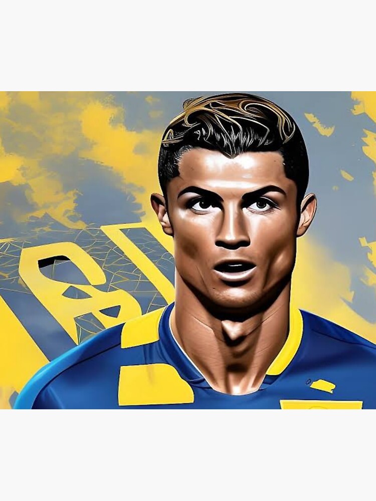 "Ronaldo al nassr " Sticker for Sale by sagestar | Redbubble