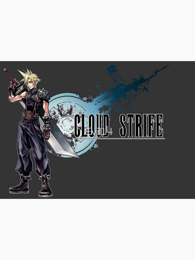 "Cloud Strife" Poster by Evil14 | Redbubble