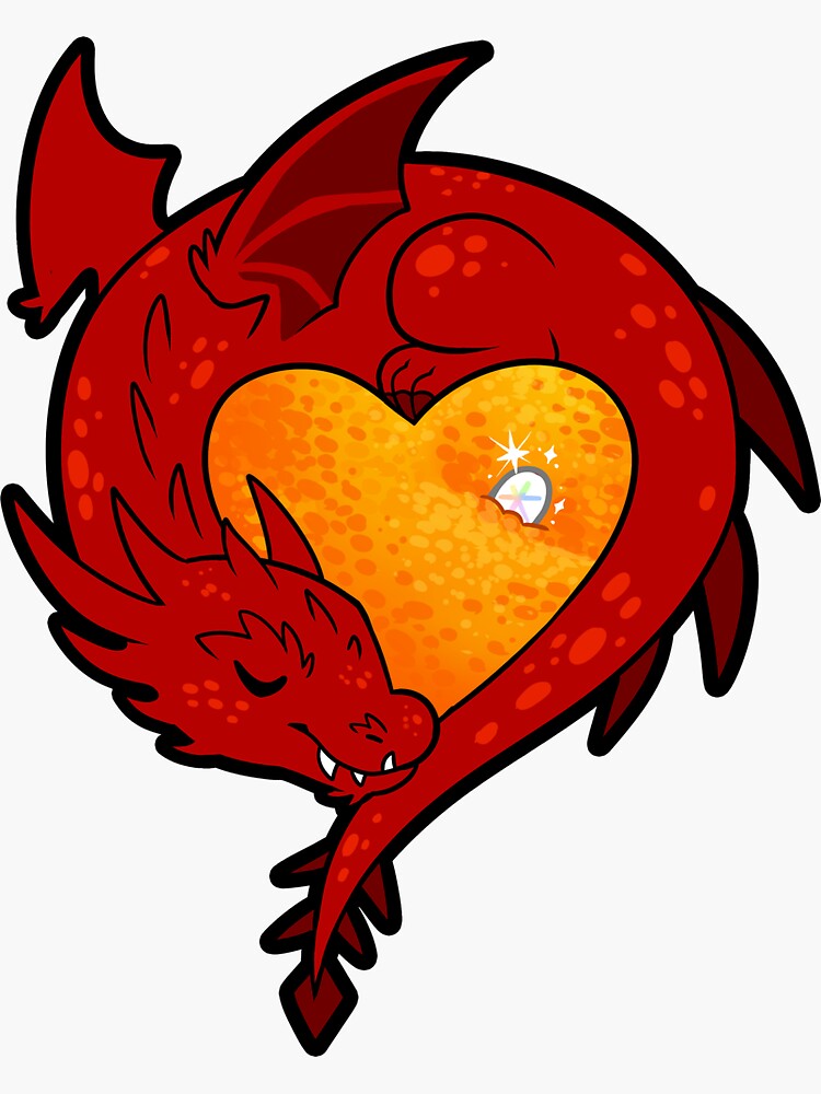 "Smaug" Sticker for Sale by gabbydesigns | Redbubble