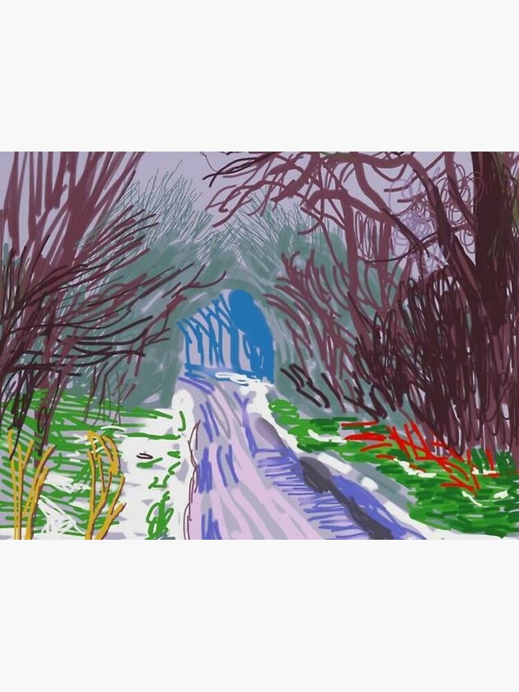 "David Hockney » , Spring Time » lithograph - Certificate, Signed, Top ...