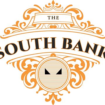 "The South Bank - Wolves" Sticker for Sale by NEGLECTED | Redbubble