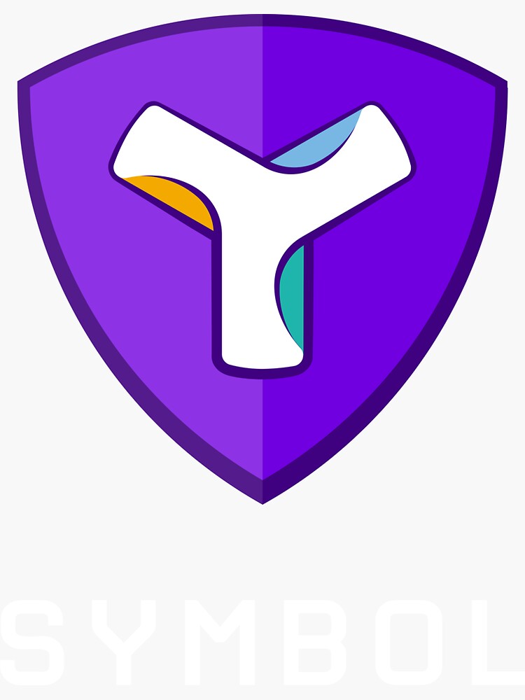 "Symbol XYM" Sticker for Sale by PopFoxT-shirts | Redbubble