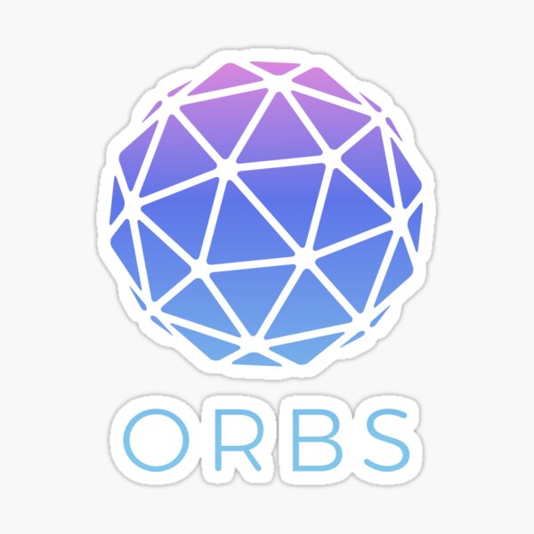 "ORBS " Sticker for Sale by PopFoxT-shirts | Redbubble
