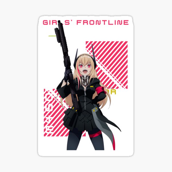 "M4 SOPMOD II - Dolls Frontline 2 ANIME MANGA CARTOON GIFT" Sticker for ...