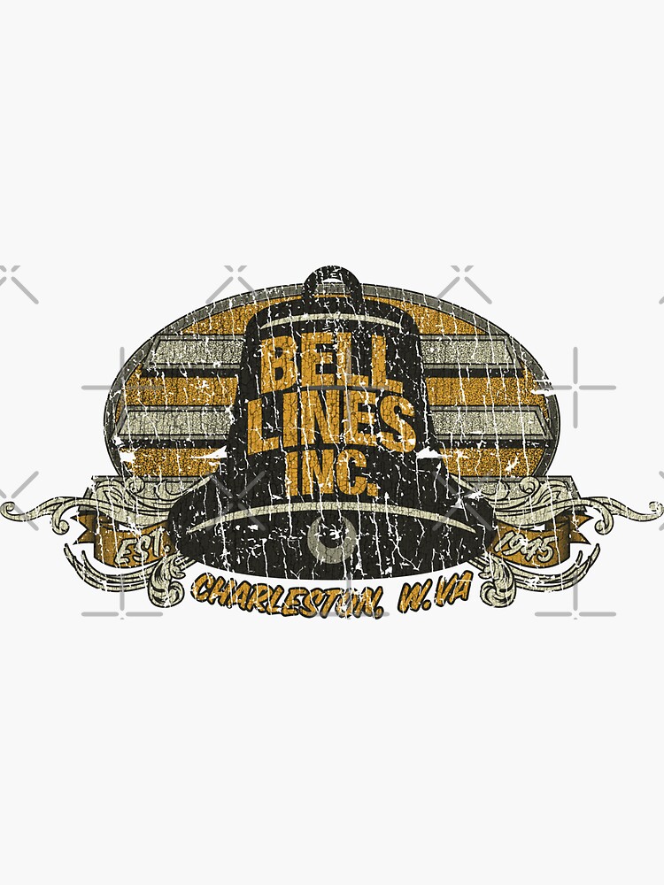 "Bell Lines Trucking 1945" Sticker for Sale by AstroZombie6669 | Redbubble