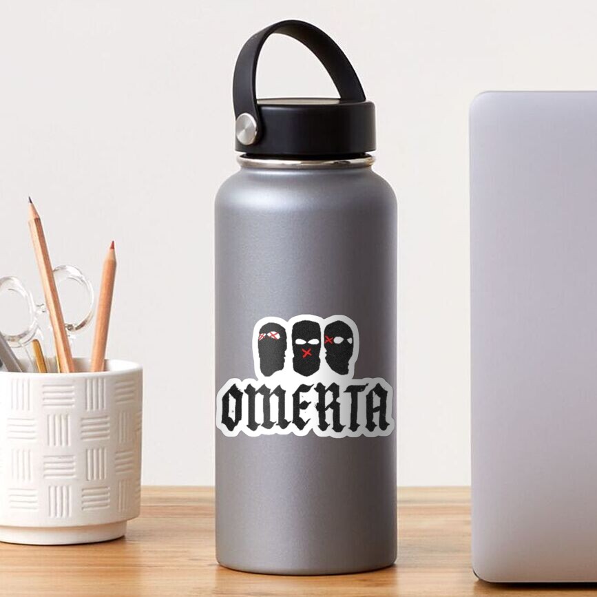 Sticker « omerta maes », par hey-why | Redbubble