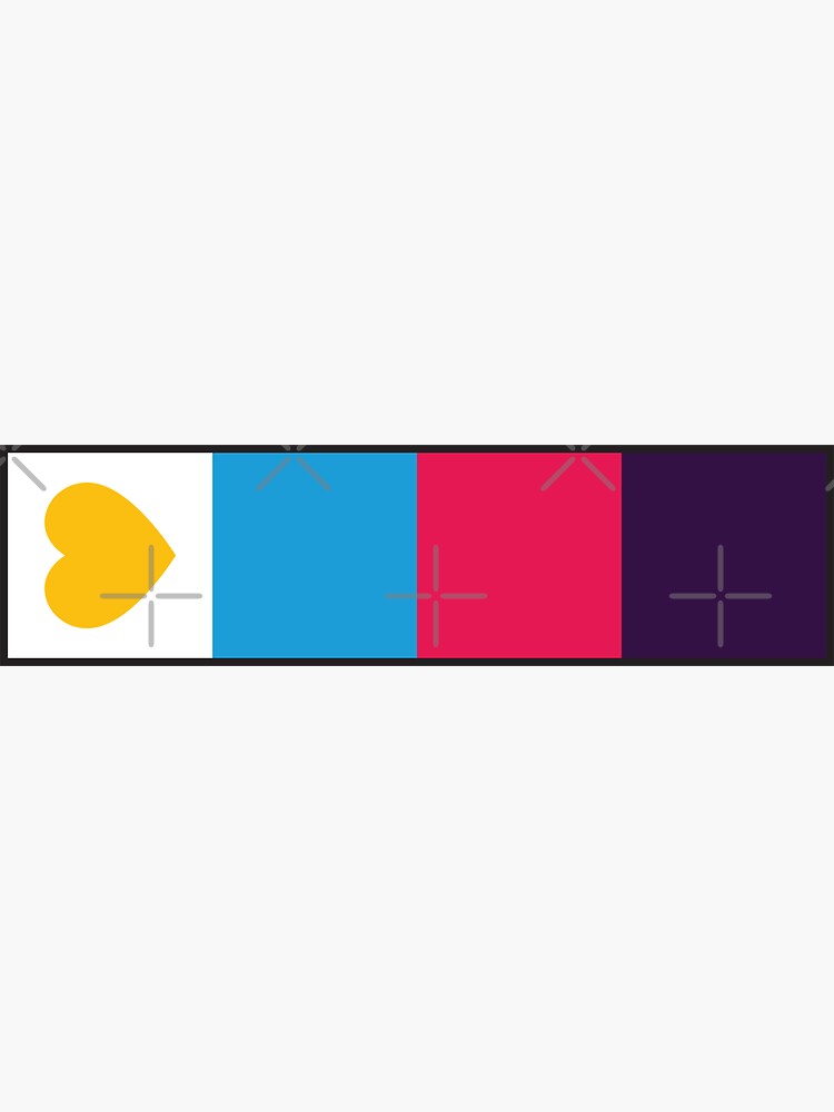 "Minimalistic Poly Pride Flag" Sticker for Sale by LaLunaWinters ...