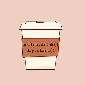 "Coffee and Code" Sticker for Sale by nanarts | Redbubble