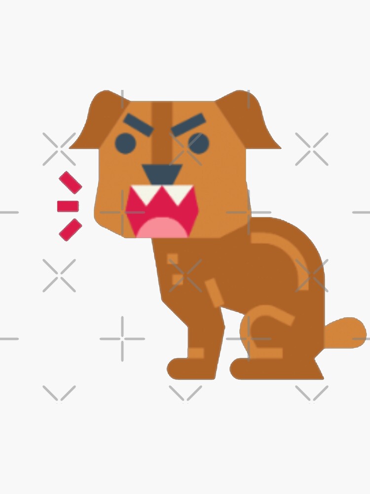"Oh Boy My Dogs Are Barking" Sticker for Sale by yorevire | Redbubble