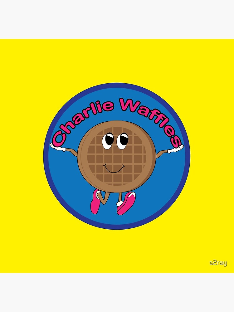 "Charlie Waffles!" Clock by s2ray | Redbubble