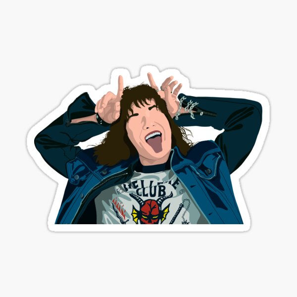 "Eddie Munson - Stranger Things Netflix" Sticker for Sale by jekel1hr ...