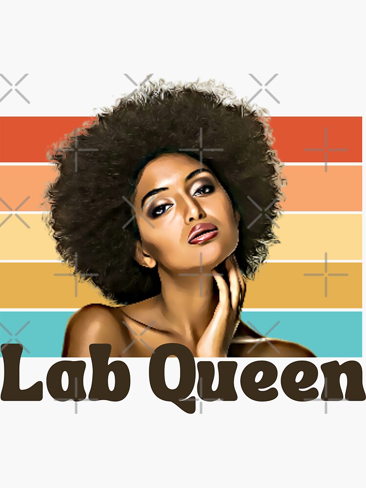 "Lab Queen Scientist | Black Girl Magic" Sticker for Sale by kiliteh ...