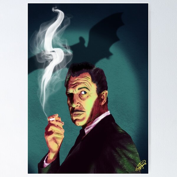 "Vincent Price " Poster for Sale by BeAwsmMakeStuff | Redbubble