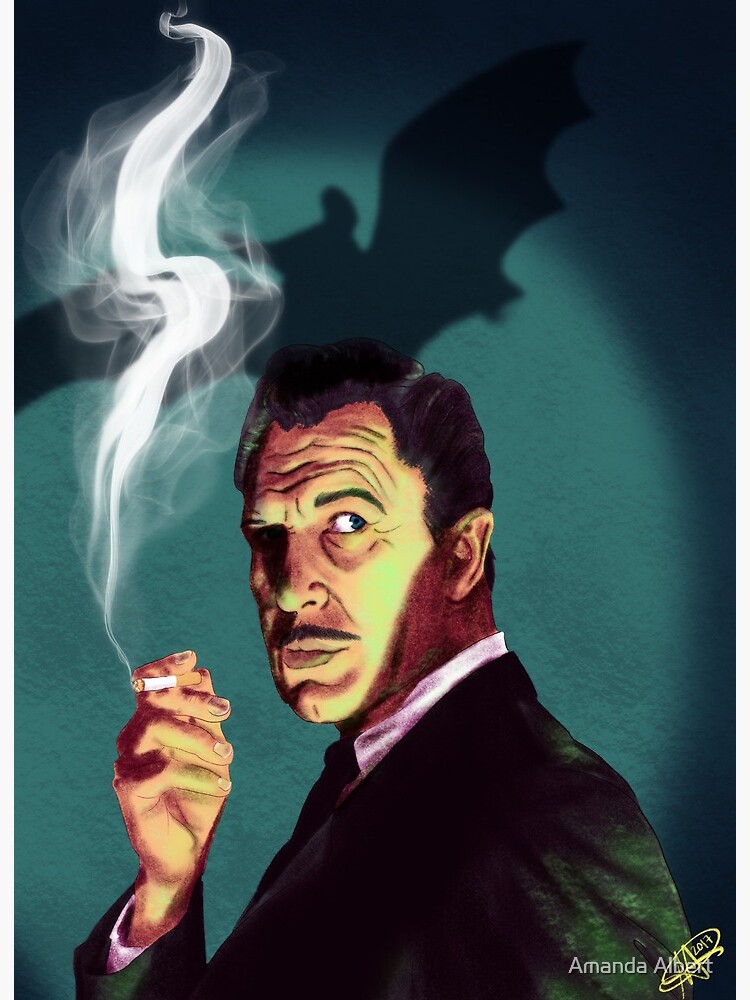 "Vincent Price " Art Board Print for Sale by BeAwsmMakeStuff | Redbubble