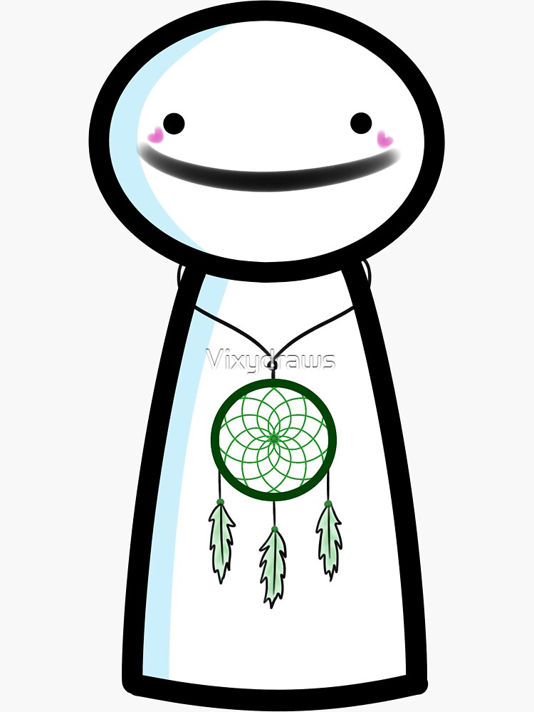 "Dream blob with a dream catcher " Sticker for Sale by Vixydraws ...