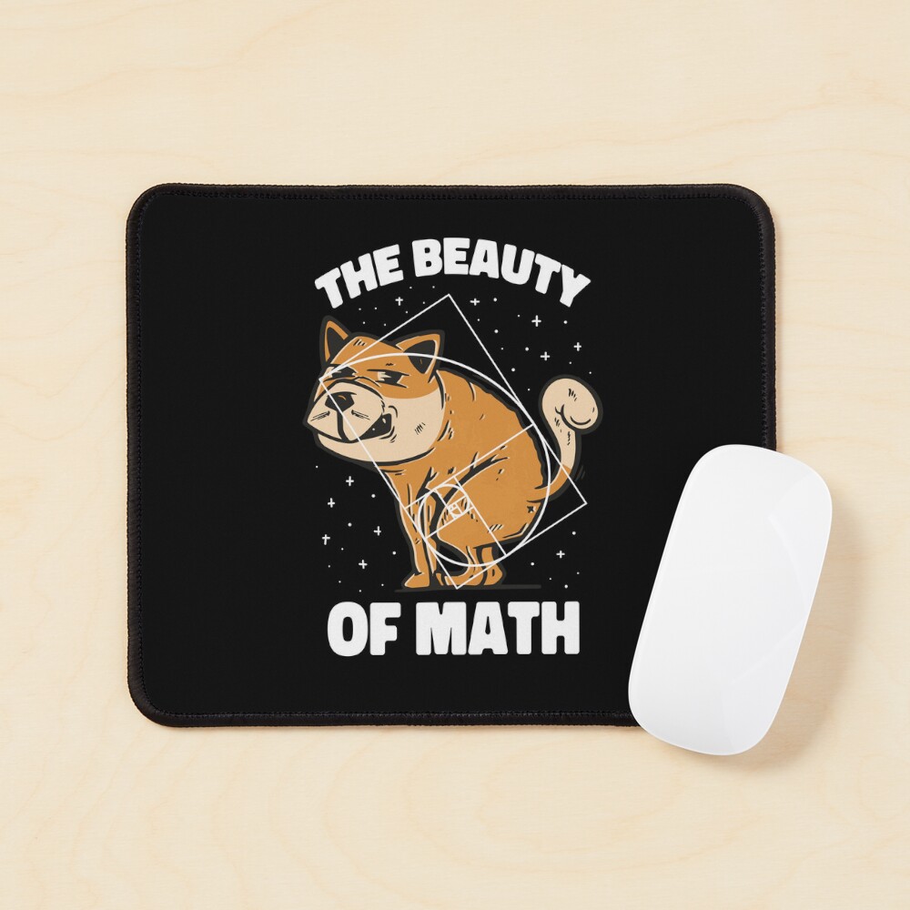 "Funny Golden Ratio Fibonacci Math Dog " Sticker for Sale by MrEddie10 ...