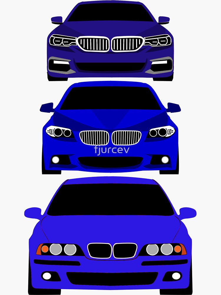 "5 series EVOlution" Sticker by fjurcev | Redbubble