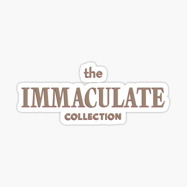 "Madonna - The Immaculate Collection Logo" Sticker for Sale by ...