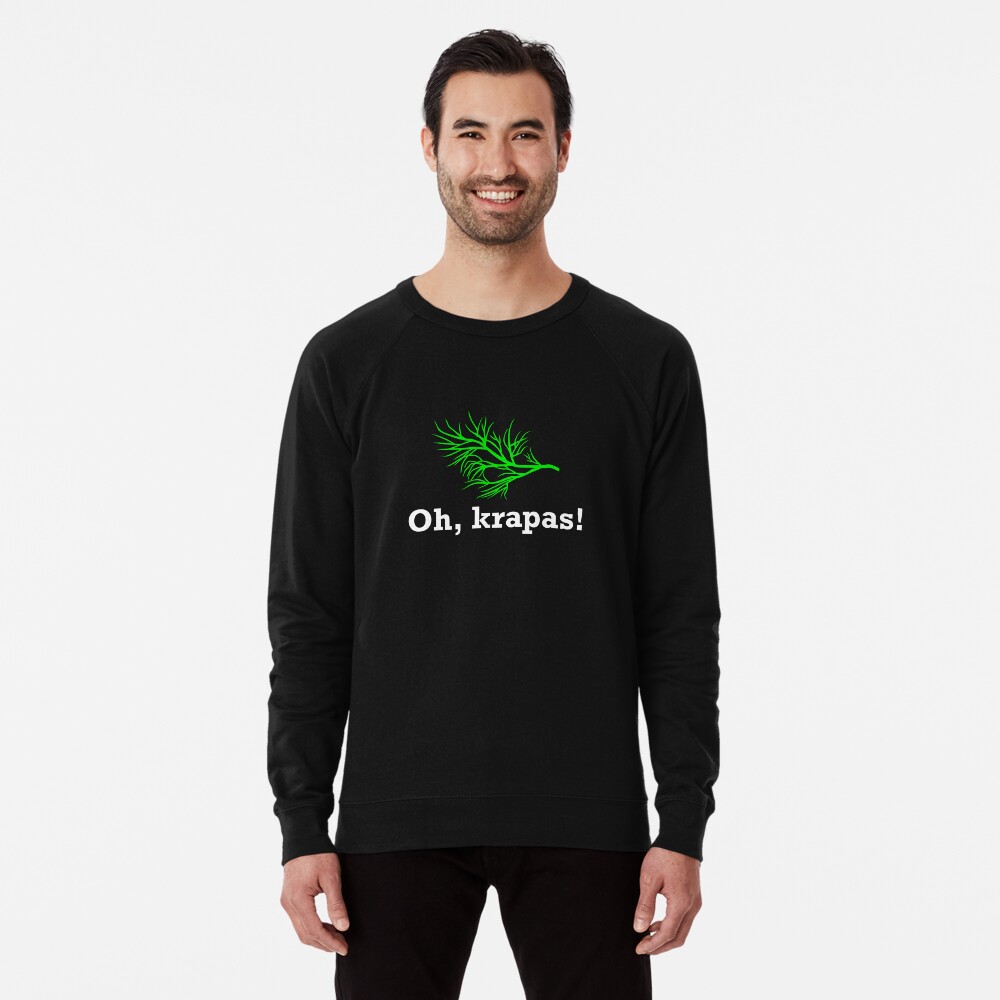 "Oh, krapas!" Sticker for Sale by ADHD | Redbubble