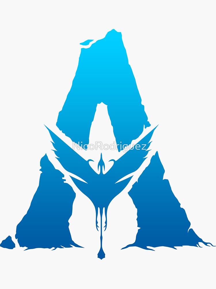 "AVATAR - Logo" Sticker by NicoRodriguez | Redbubble