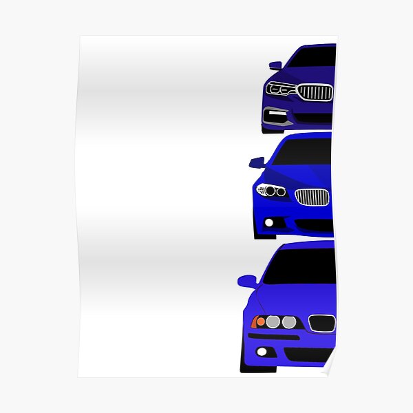 "5 series evolution" Poster by fjurcev | Redbubble