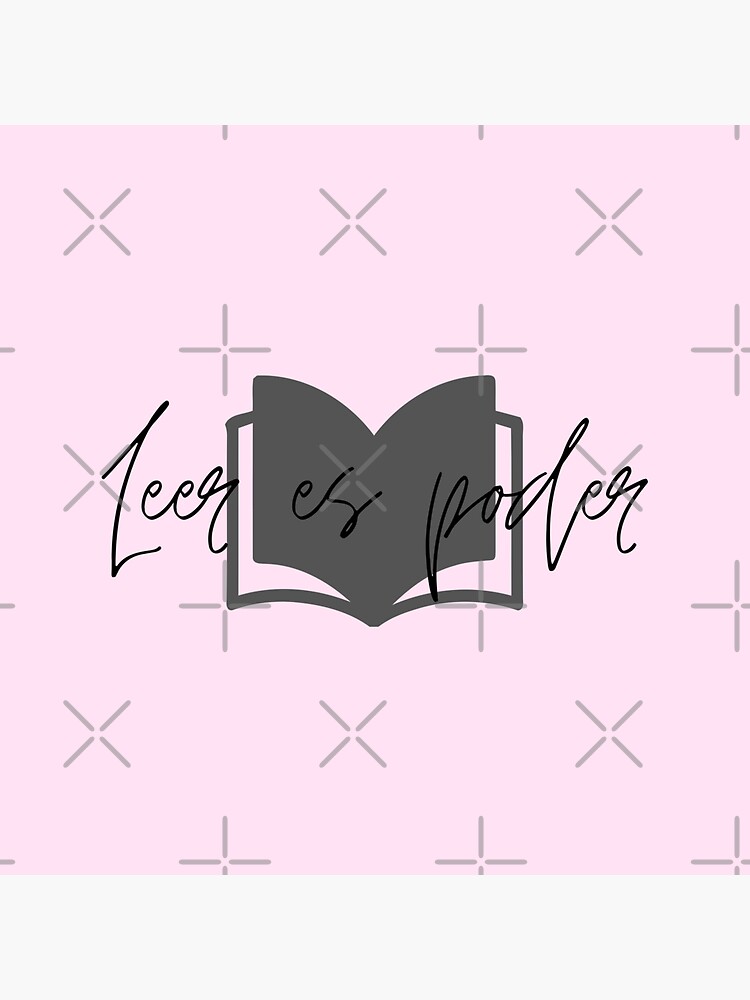 "Leer es poder" Sticker for Sale by nopalfordayz | Redbubble
