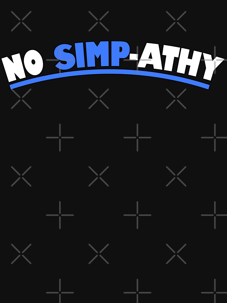 "No Sim-athy | Anti Sim | Red pill design" T-shirt for Sale by ...