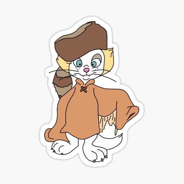 "Rock-a-Doodle Edmund Cat" Sticker for Sale by GoneawayGames | Redbubble