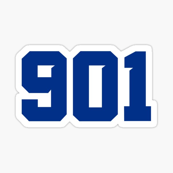 "Memphis Tigers 901 #2" Sticker for Sale by THV1 | Redbubble